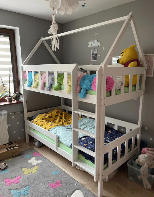 Łóżko piętrowe 2 osobowe FUMI HOME - FUMIO